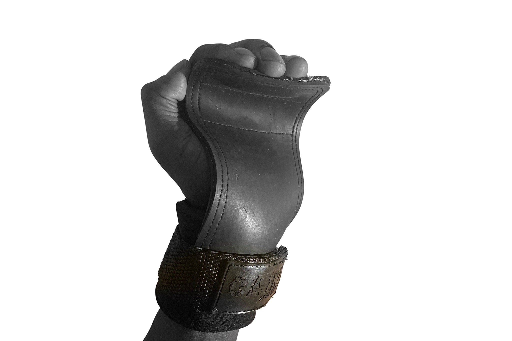 Male Black "Load & Lock" Lifting Grips | Gainz Sportsgear LLC.